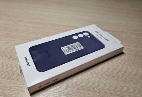 Чехол Samsung Silicone Case S23+ Navy (синий)