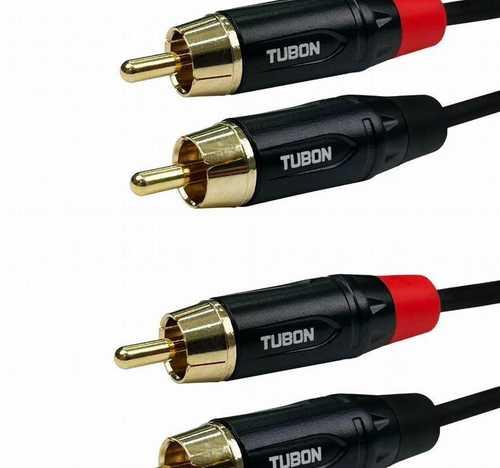 Кабель Tubon 2 x RCA - 2 x RCA R003 1.5м