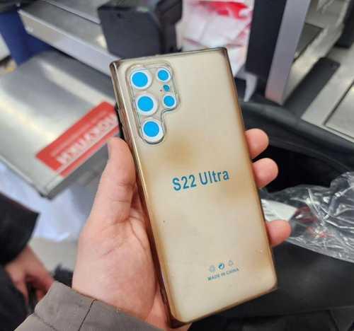 Чехол Galaxy S22 Ultra силиконовый