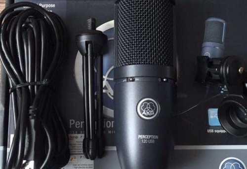 Akg p120 микрофон usb