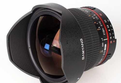 Canon Samyang 8mm f/3.5 AS IF MC Fish-eye CS