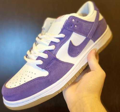 Nike SB Dunk Low Purple Suede