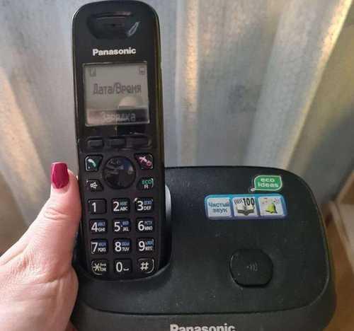 Телефон Panasonic трубка радио