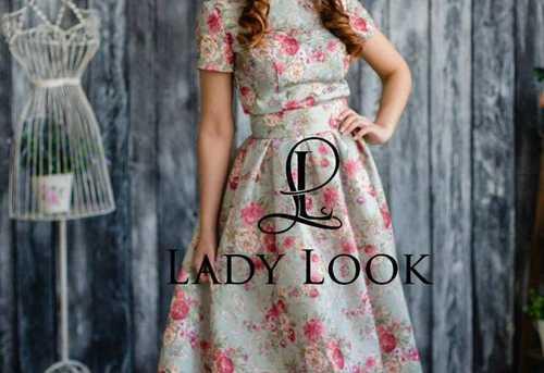 Платье lady look