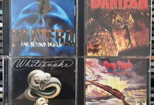 CD диски Pantera Whitesnake Deep Purple Rainbow