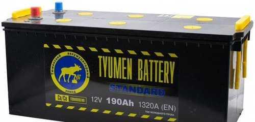 Аккумулятор tyumen battery standard 190 Ач 1320 А