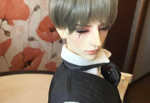 Парик русый для бжд кукол 1/3 bjd мужской