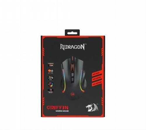 Мышь redragon игровая Griffin оптика,RGB,7200dpi