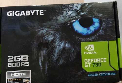 Видеокарта gigabyte nvidia GeForce GT 730 GV-N730D
