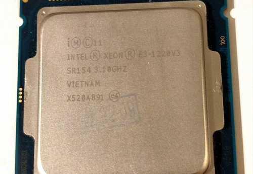 Процессор Intel Xeon e3-1220v3 (LGA1150)