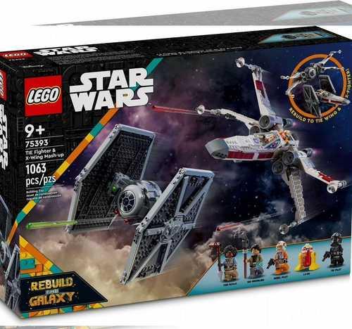 Lego Star Wars 75393 Истребители TIE-wing и X-figh