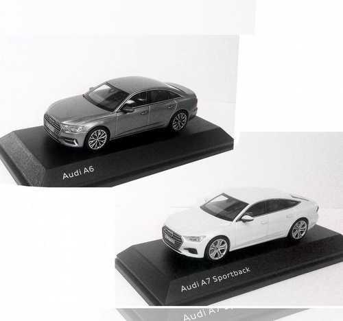 1/43 Audi A6 C8 седан 2018 / Audi A7 C8 Sportback