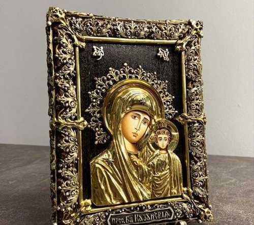Настольная икона Божия Матерь Казанская (16х12см)