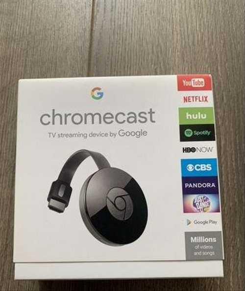 Тв адаптер Google Chromecast 2015 (NC2-6A5)