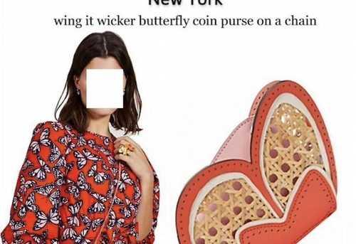 Kate Spade сумка кошелек бабочка новая