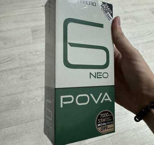 TECNO Pova 6 Neo, 8/256 ГБ