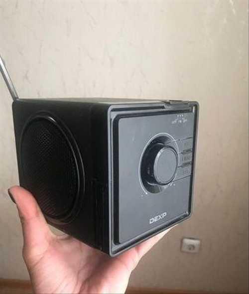 Портативная аудиосистема dexp P400 черный