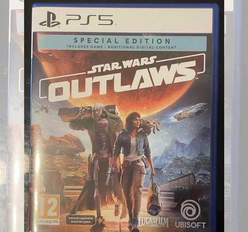 Star wars outlaws ps5 диск