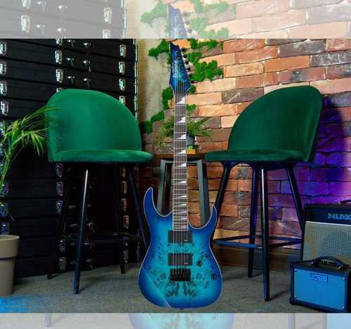 Ibanez Gio grgr221PA-AQB Aqua Burst