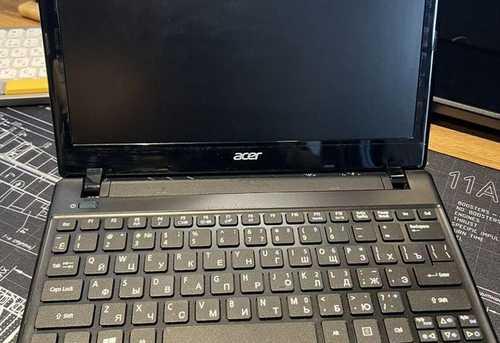 Ноутбук Acer aspire one AO756