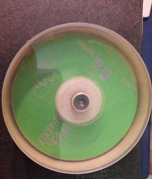DVD диски чистые новые