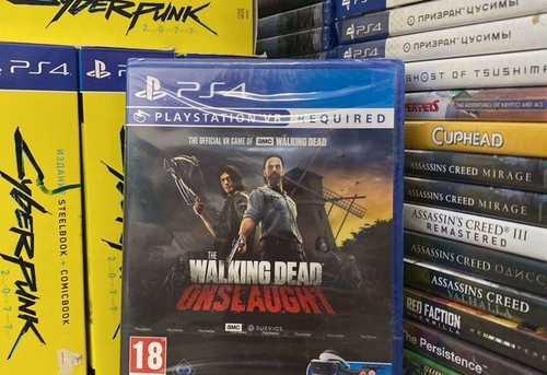 The Walkind Dead Onslaught VR Ps4 New