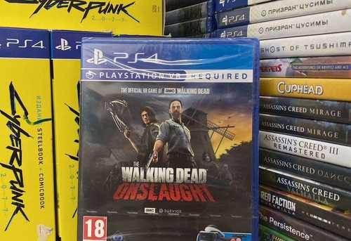 The Walkind Dead Onslaught VR Ps4 New