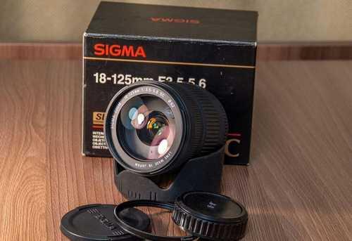 Sigma AF 18-125mm f/3.5-5.6 DC Pentax