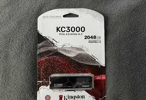 SSD M.2 Kingston KC3000 2 Tb, Новый, Гарантия