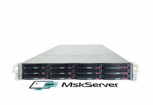 Сервер Supermicro 6028U-trtp+ 2x E5-2699v3 128Gb