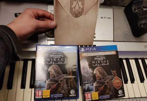 Assassins creed mirage ps4 ps5 диск