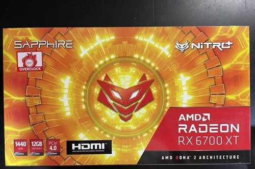 Sapphire Amd Radeon rx6700xt Nitro plus gaming OC