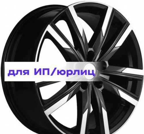 Khomen Wheels 7,5x19/5x114,3 ET40 D64,1 KHW1905 (Haval 7/7x) Black-FP