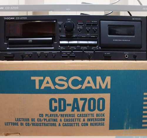 Tascam CD-A700 студийный CD/Tape комбайн в идеале