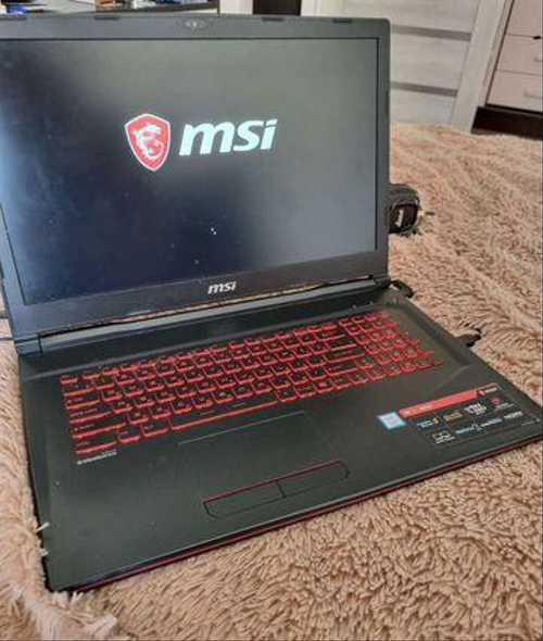 Мощный игровой ноутбук msi GL73 8RD