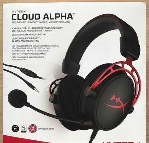 Игровые наушники HyperX Cloud Alpha (новые)