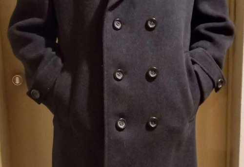 Пальто мужское шерсть 50-52р до 167 см рост
