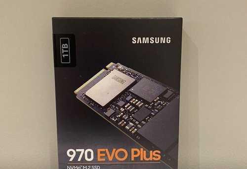 Новый SSD Samsung 970 EVO Plus M.2, 1 тб