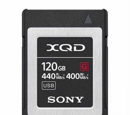 Sony 120Gb XQD G series 400/440 MB/s (QD-G120F)