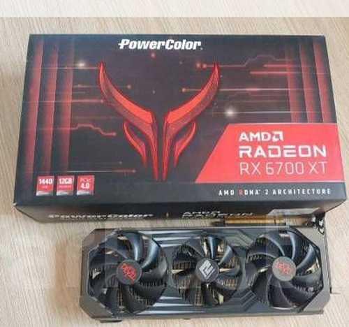 Видеокарта amd radeon rx 6700 xt Red Devil