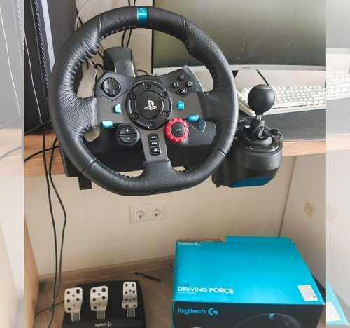 Игровой руль logitech g29 с кпп