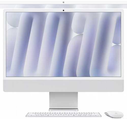 Apple iMac 24" M4 CPU 8-Core, GPU 8-Core, 16GB, 256GB, 2024 Silver mwuc3