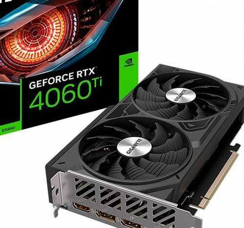 Видеокарта RTX4060Ti 16GB gigabyte windforce OC GV-N406TWF2OC-16GD