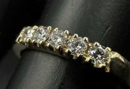 Золотое кольцо 585 Бриллианты 0.2