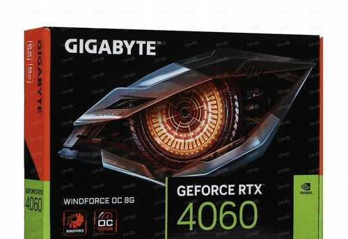 Видеокарта gigabyte GeForce RTX 4060 windforce OC