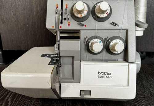 Оверлок для швейной машины brother lock 546