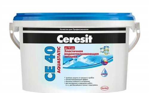 Затирка CE40 розовый 2 кг Ceresit