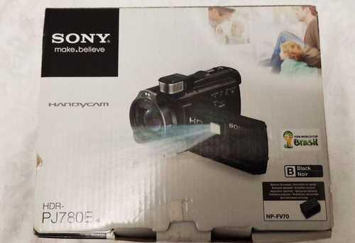 Видеокамера sony HDR-PJ780E с штативом