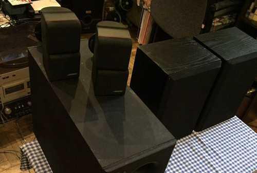 Акустика Bose 5 series 2 и Interaudio 2000XL