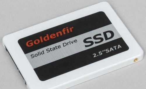Новые SSD диски Goldenfir 256Гб, SATA 3, 2,5"
